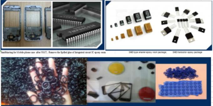 PC Frozen Sand Polycarbonate Deflashing Plastic Media Blasting For O ...