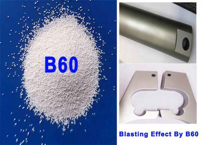 B60 B120 B150 B205 Ceramic Bead Blasting Media Zirconia Sand 3C Metal ...