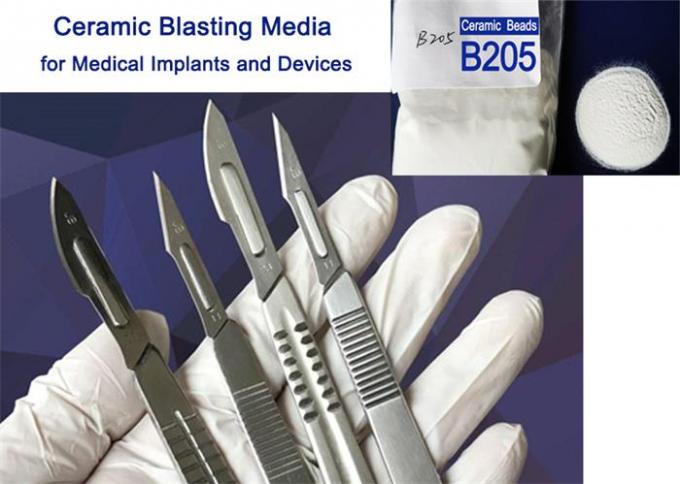 Size B205 Ceramic Blasting Media For Medical Implants And Devices ...
