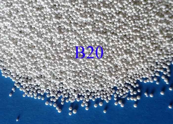 High Strength Ceramic Microbeads , Metal Surface Cleaning B20 Zirconia ...