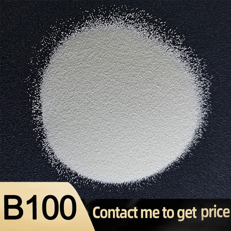 3.85g / Cm3 Density Ceramic Bead Blasting Media B80 / B100 ZrO2 62%