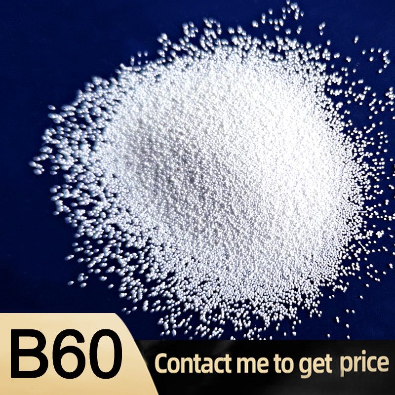 Ceramic Blasting Media B60 For Stainless Steel / Alu Alloy Surfaces Finish
