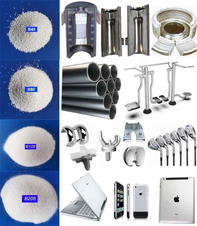 Satin Effect Ceramic Microbeads Blasting Media B60 B120 B170 B205 for ...